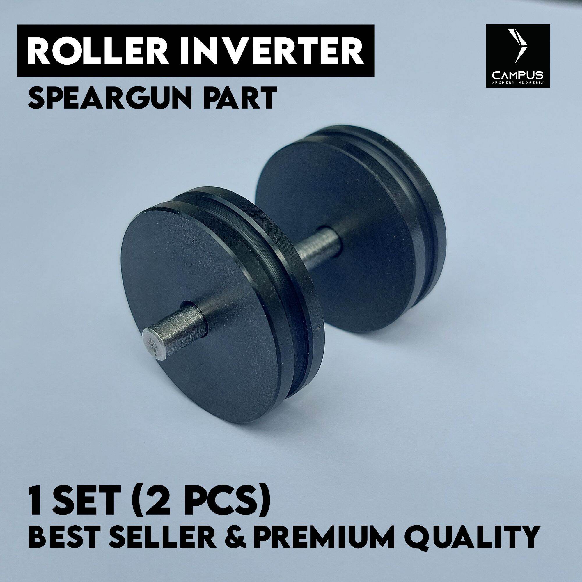 Roller Inverter Speargun Nylon Full Hitam Heavy Duty Roller | Lazada ...