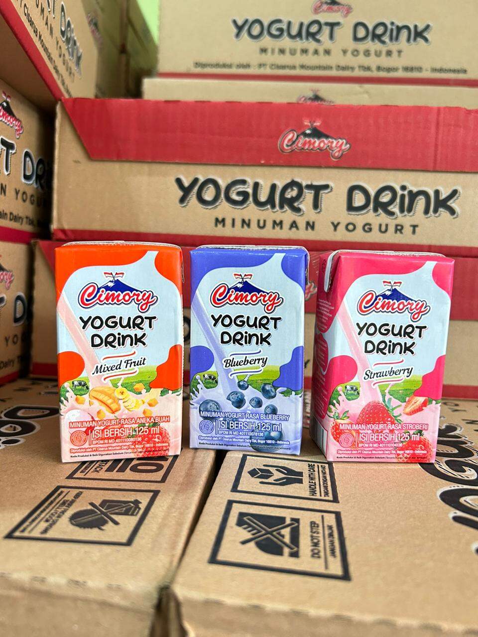 Cimory Yogurt Kemasan Mini Ready to Drink 125ml 125 ml | Lazada Indonesia