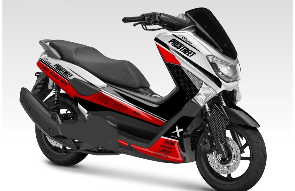 sticker decal full body variasi yamaha nmax old motip prostreet gradasi ...