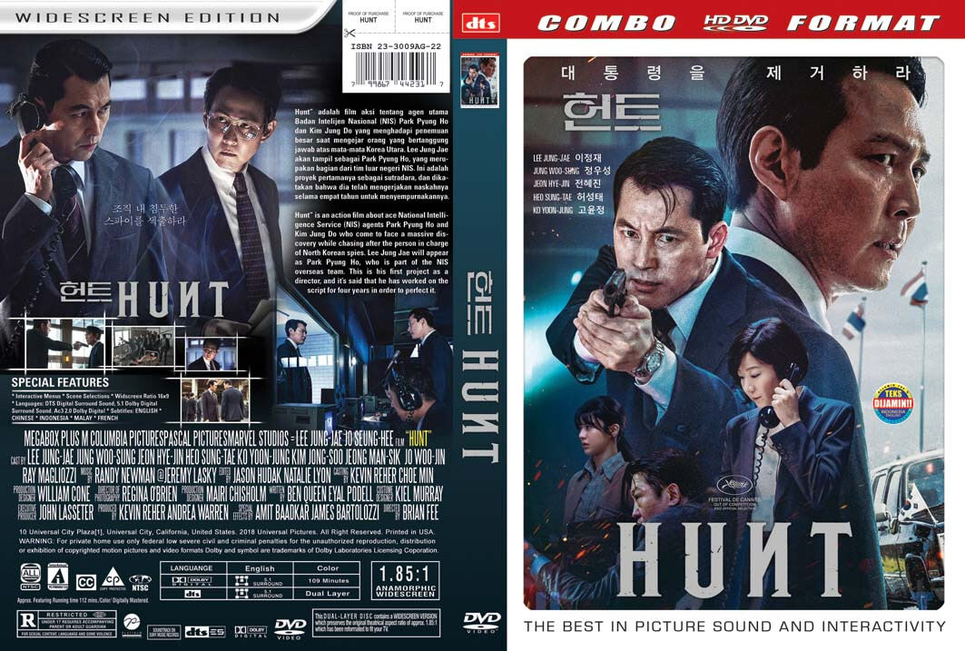 KASET DVD FILM ACTION KOREA 2022: HUNT | Lazada Indonesia
