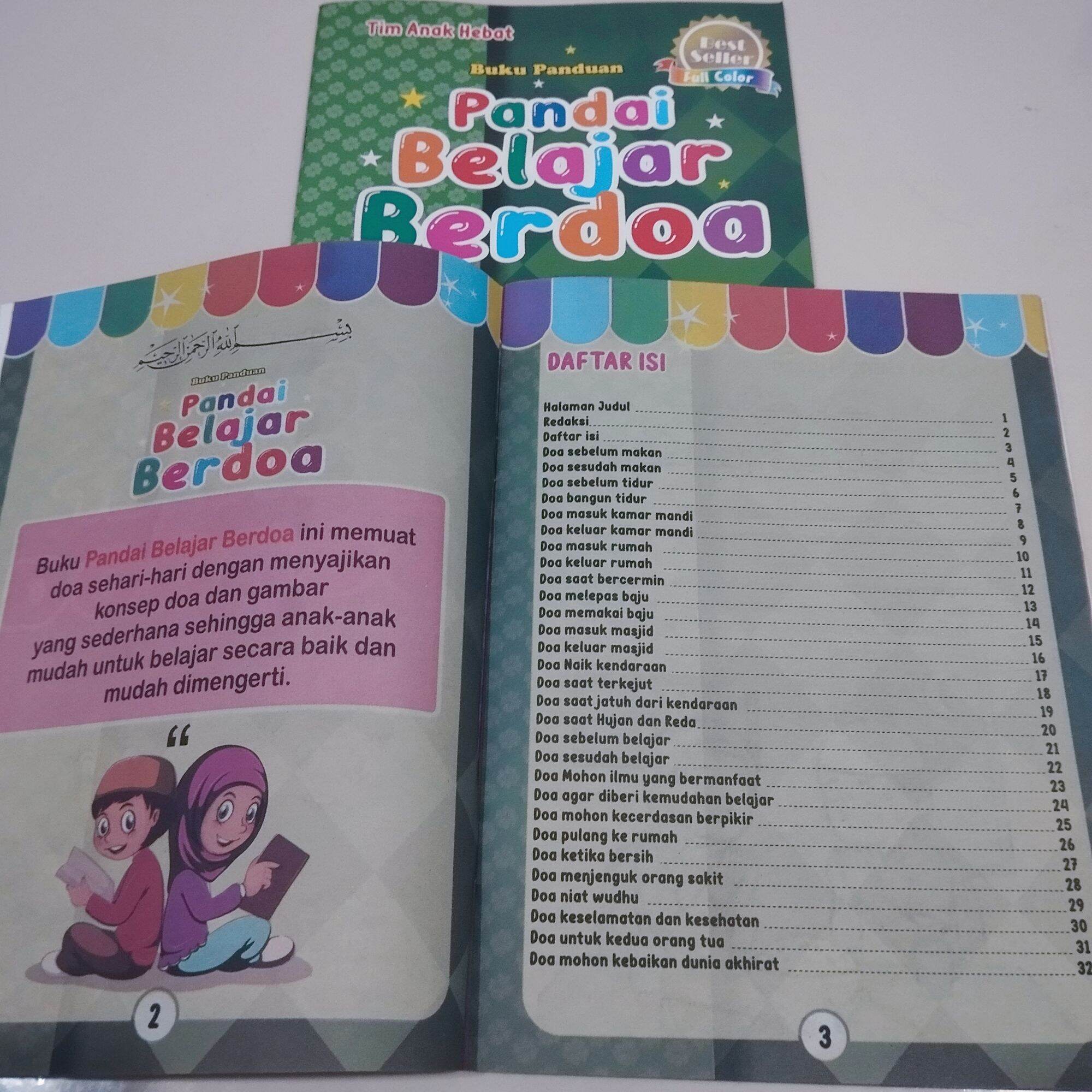 Buku Doa Anak - Panduan Belajar Doa Sehari hari untuk Anak - TAH ... Buku Doa Anak - Panduan Belajar Doa Sehari hari untuk Anak - TAH ...