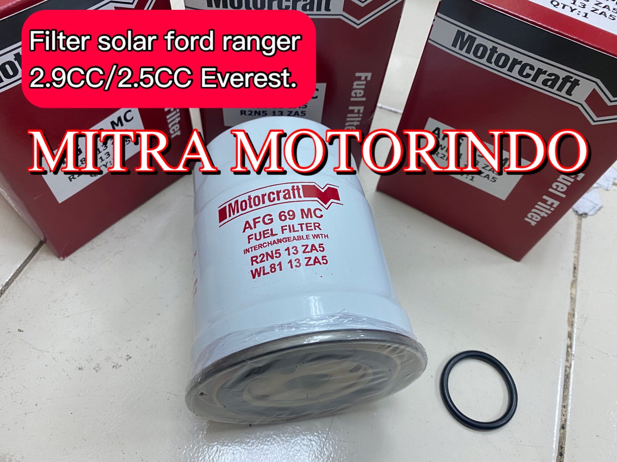 Filter solar ford ranger 2500cc everest 2.9cc AFG 69 MC | Lazada Indonesia