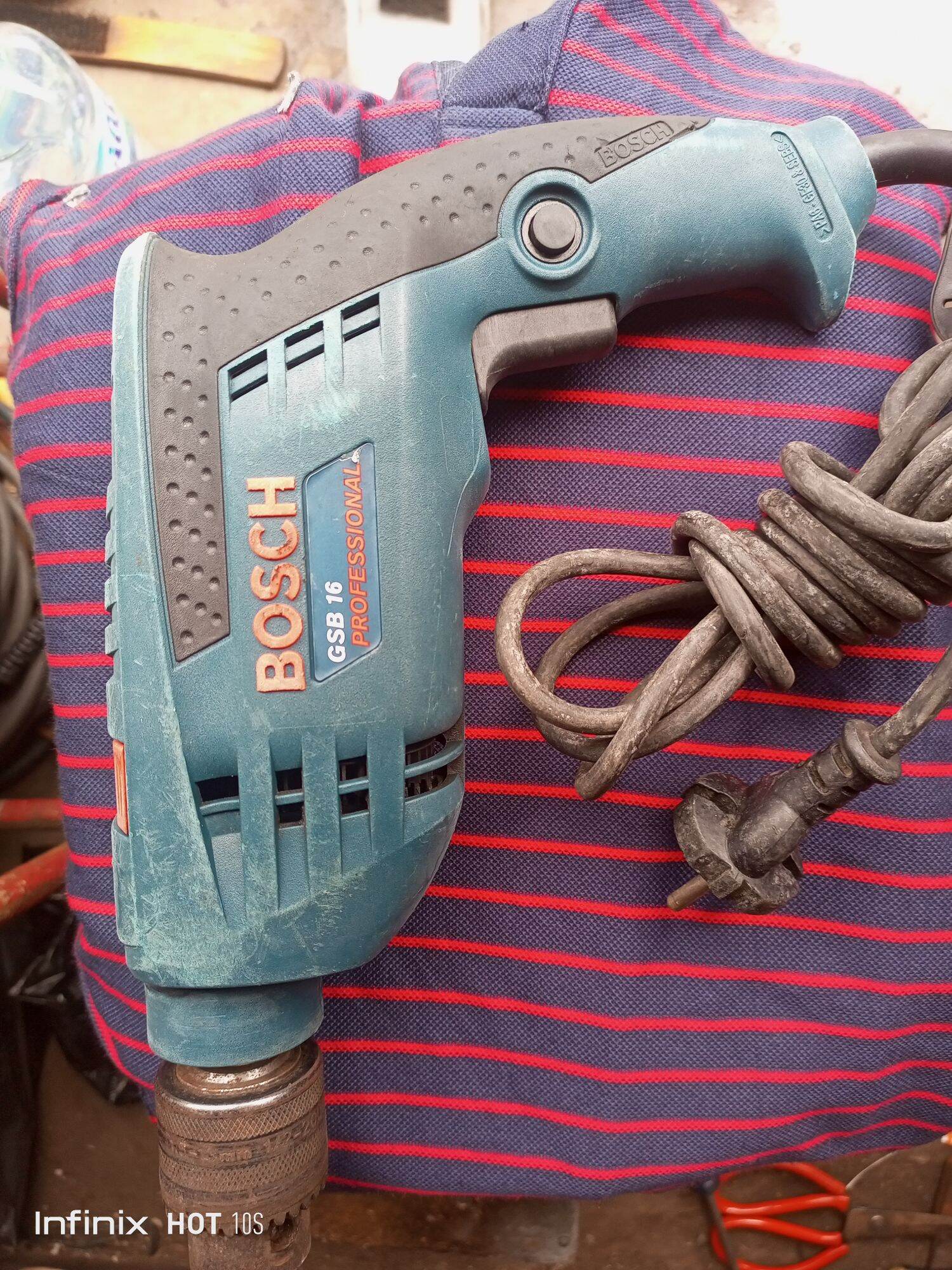 bor beton besi kati ukuran 13m, merek Bosch gsb 16, bekas Normal | Lazada Indonesia