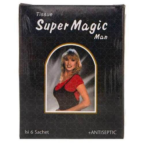 Tissue Super Magic Man isi 6 Sachet Original | Lazada Indonesia