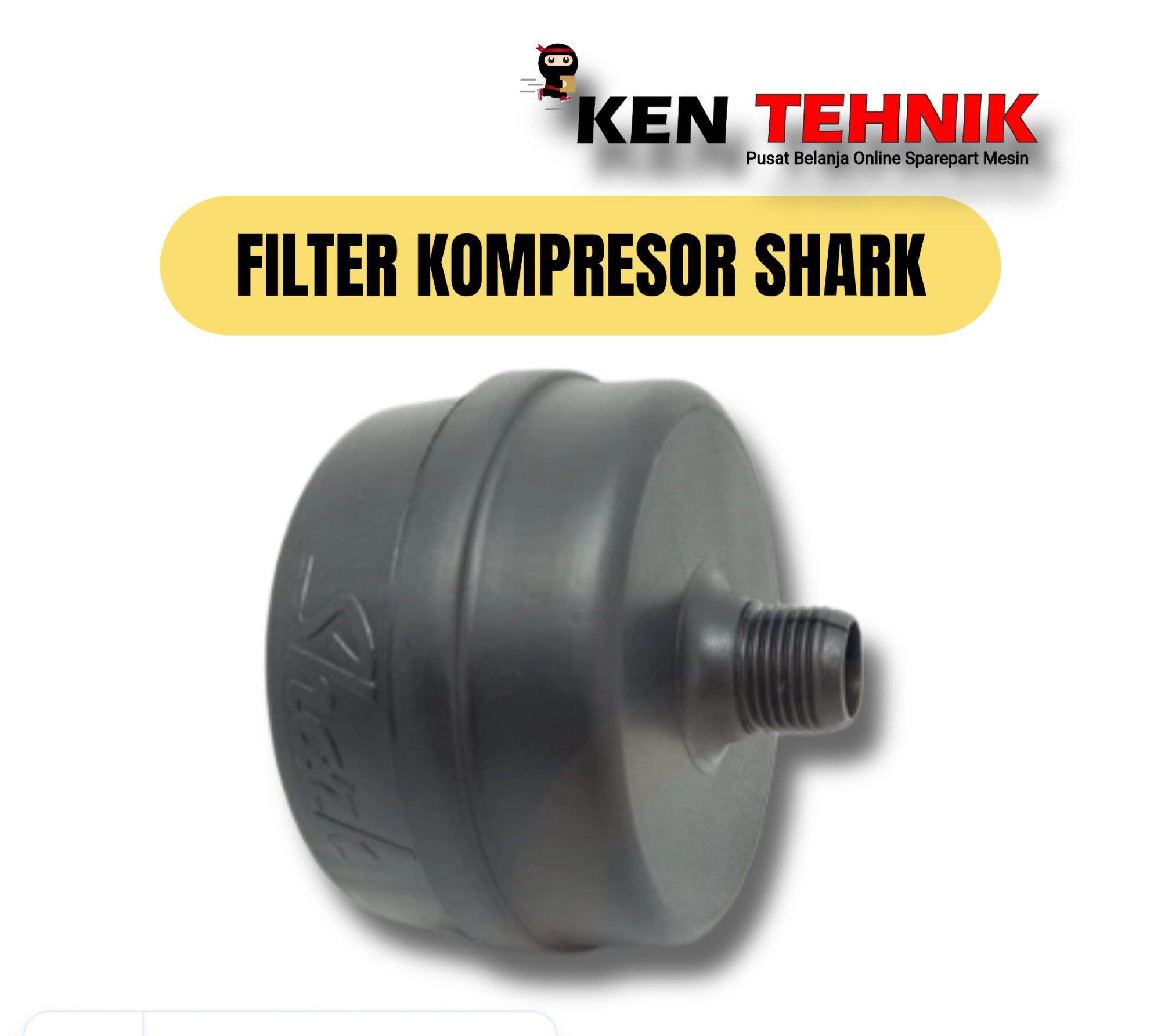 Filter Udara Kompresor SHARK 1/2-2HP Model Transformer | Lazada Indonesia