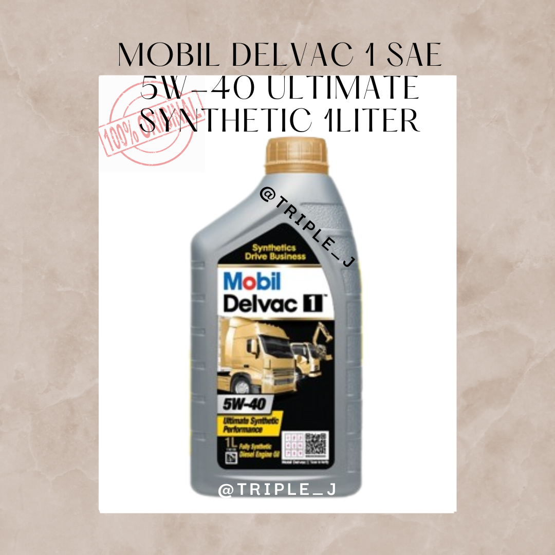 Mobil Delvac 1 Sae 5w-40 1 Liter | Lazada Indonesia