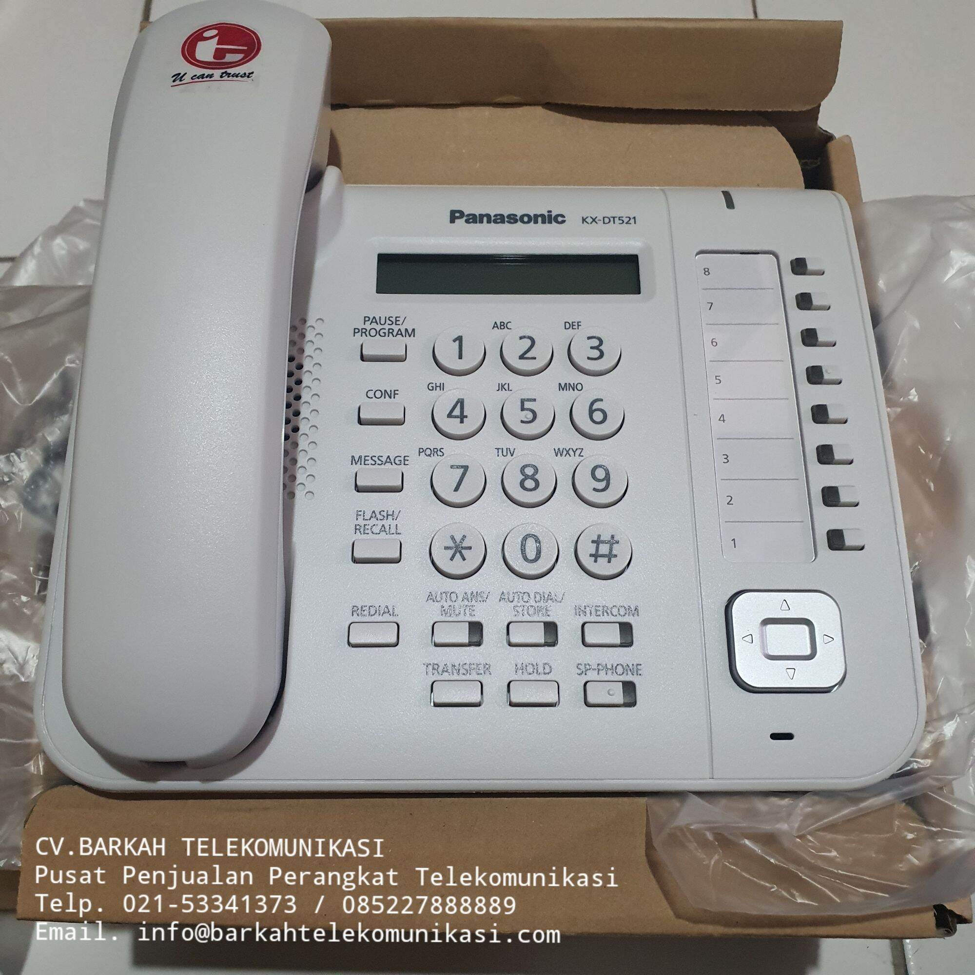 Telepon Panasonic Digital Proprietary KX-DT521 New Product | Lazada Indonesia