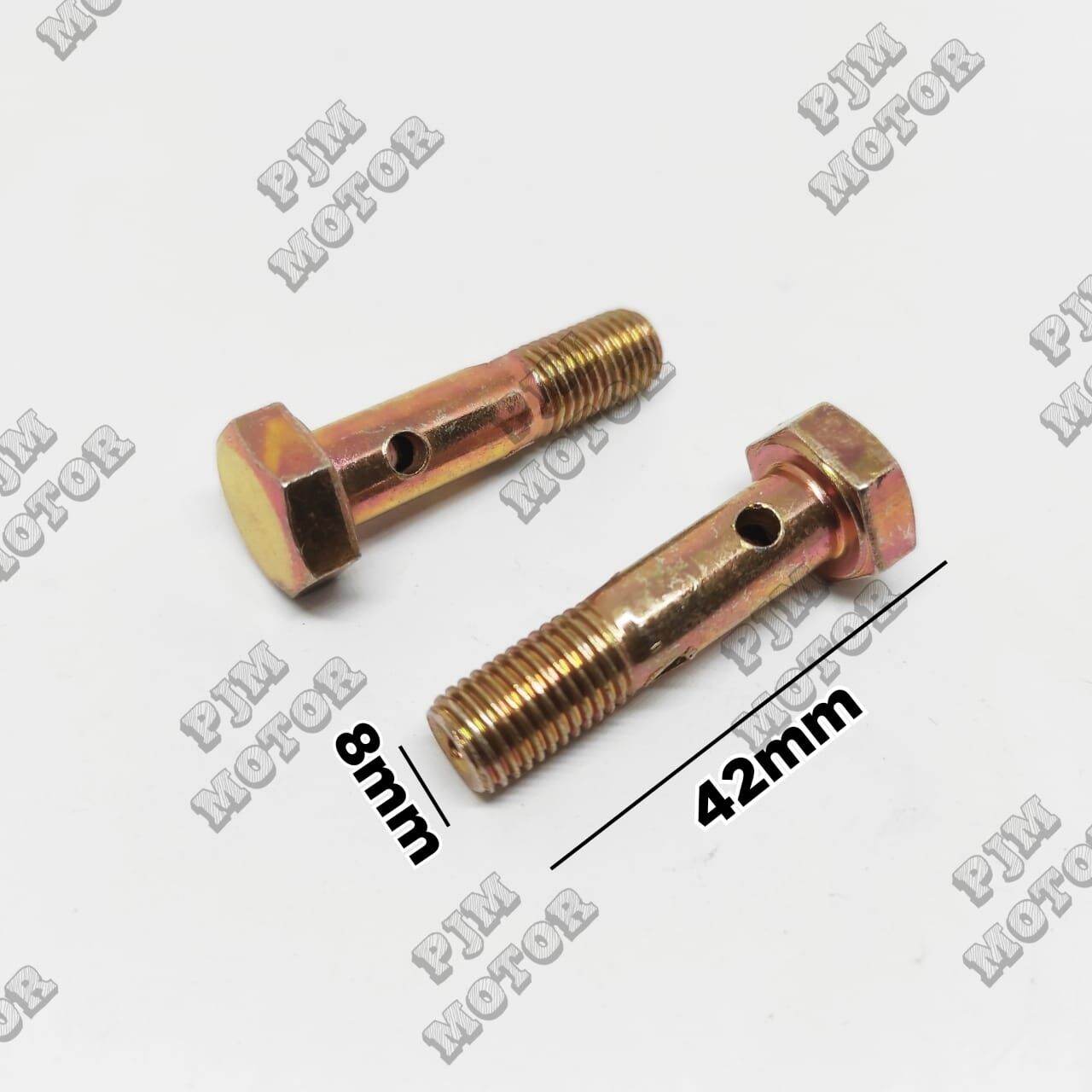 8mm Panjang Baut Banjo Baut Minyak Join Solar Oli Mesin Diesel 8 mm ...