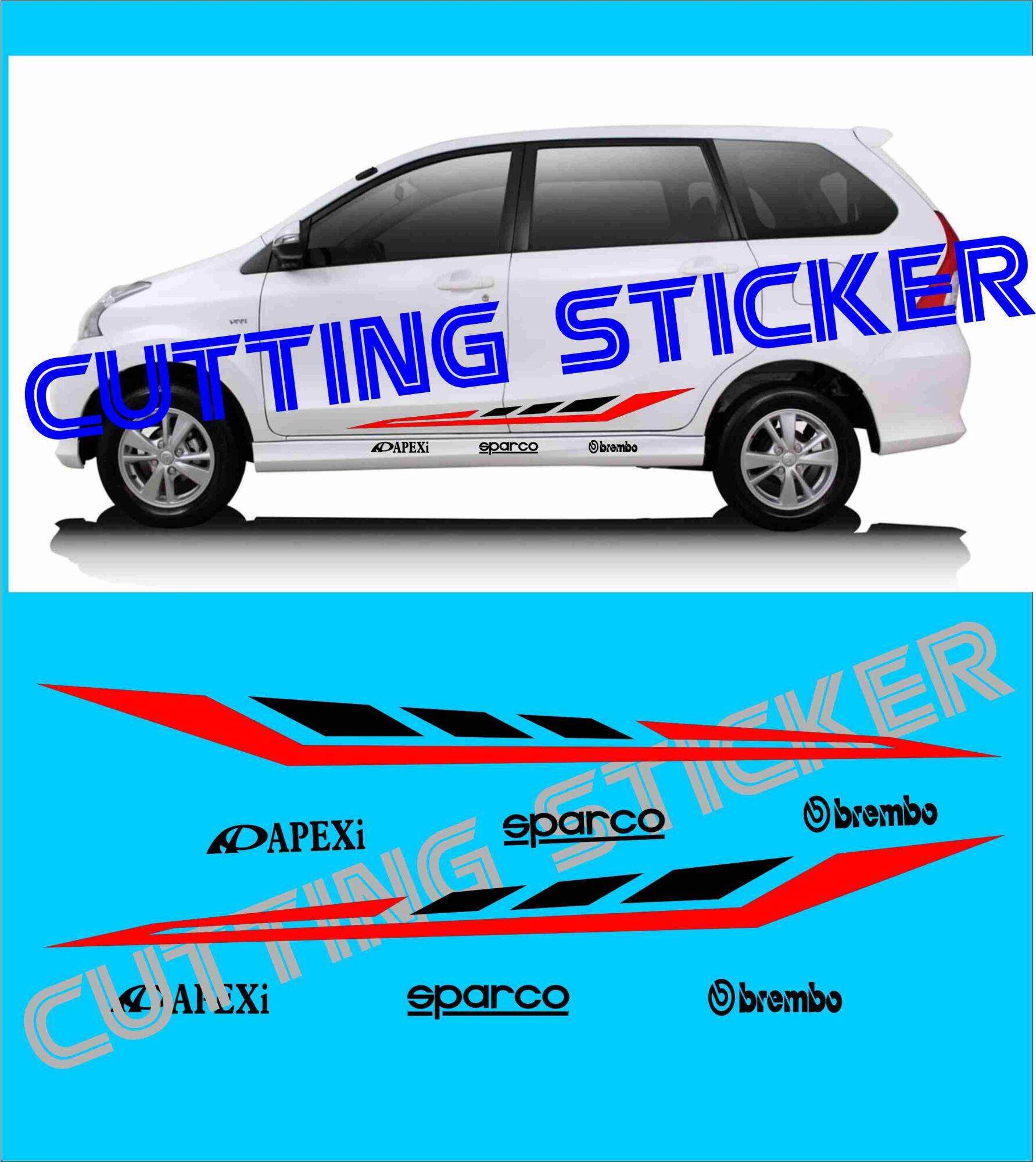 CUTTING STICKER VARIASI POLET MOBIL / LIS MOBIL | Lazada Indonesia