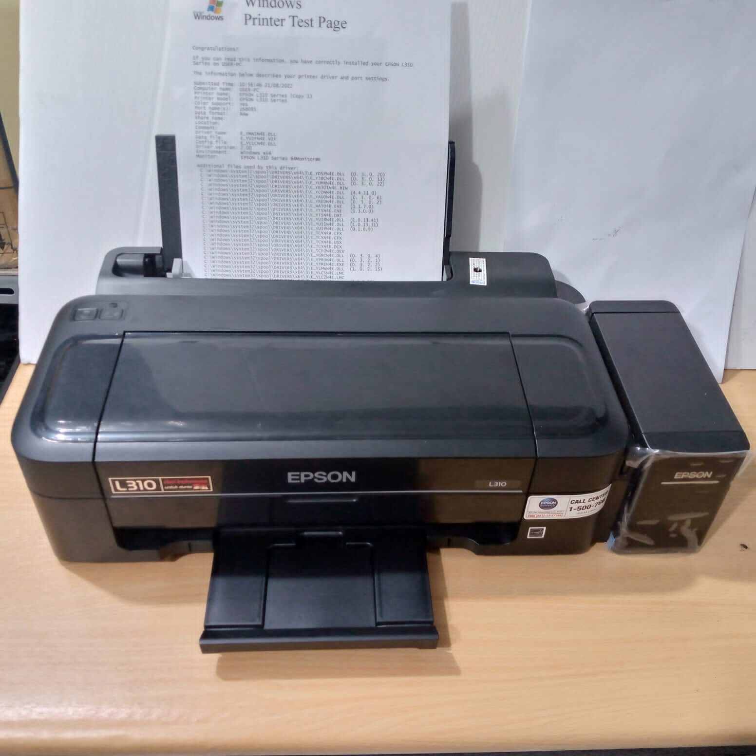 Printer Epson l310 inkjet printer second | Lazada Indonesia
