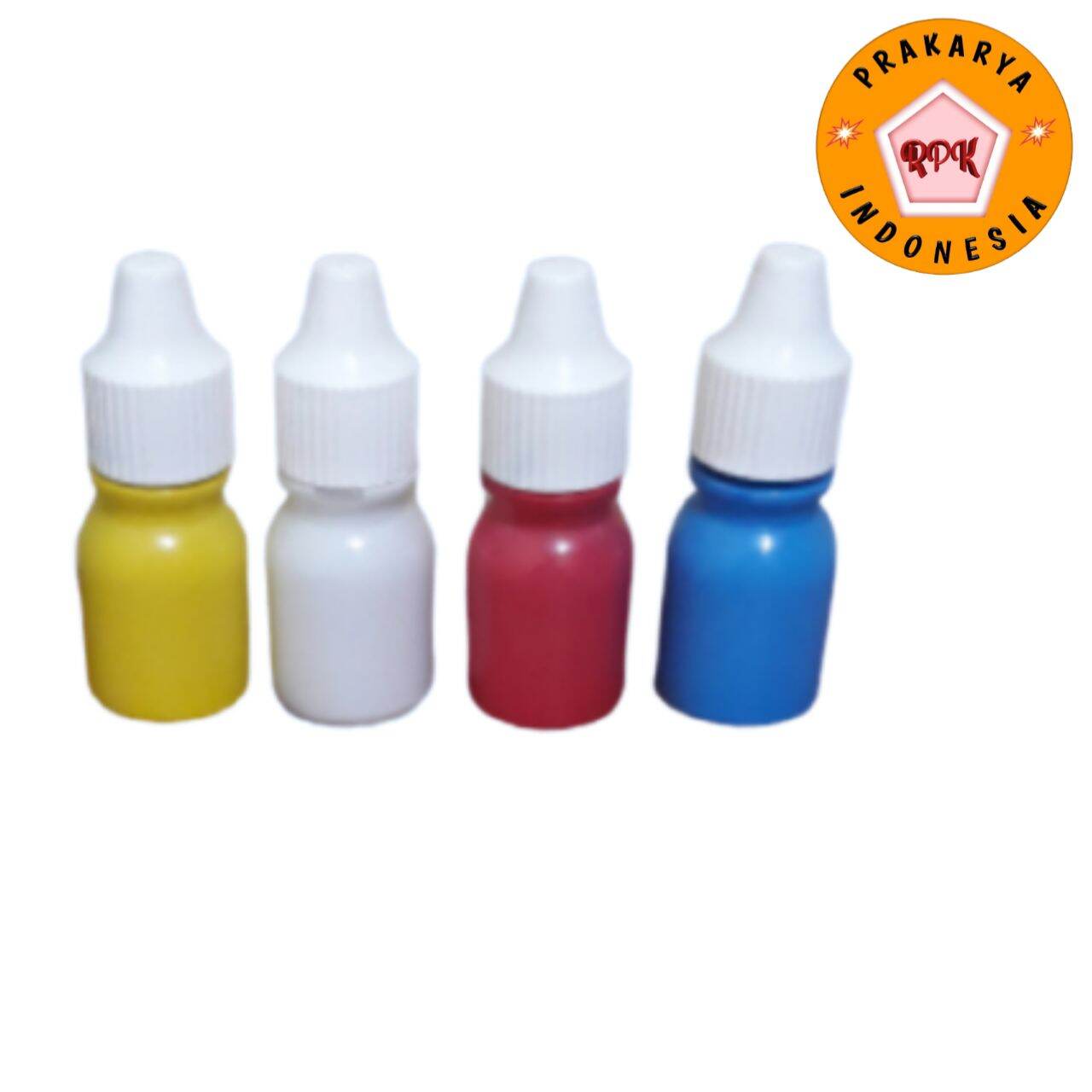 CAT AKRILIK BOTOL KECIL BISA UNTUK TANAH LIAT, BOTOL, KERTAS, KAYU DLL ...