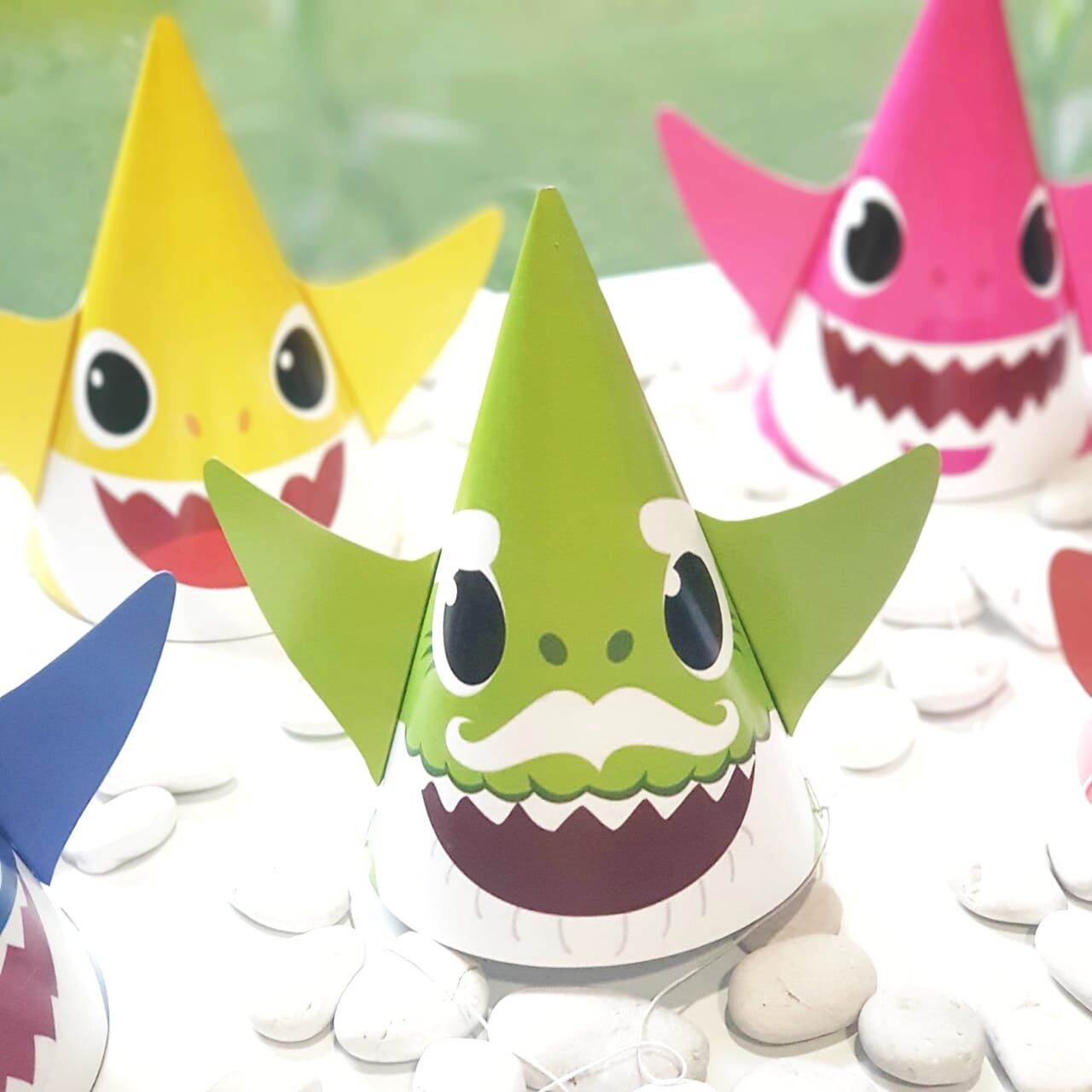 Baby Shark Party Hat Topi Pesta Birthday | Lazada Indonesia