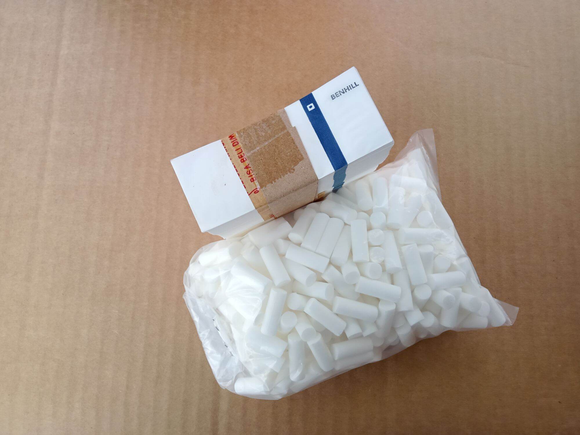 KERTAS PAPIR BUSA LINTING BENHIL BIRU 500 LEMBAR 30 GRAM | Lazada Indonesia