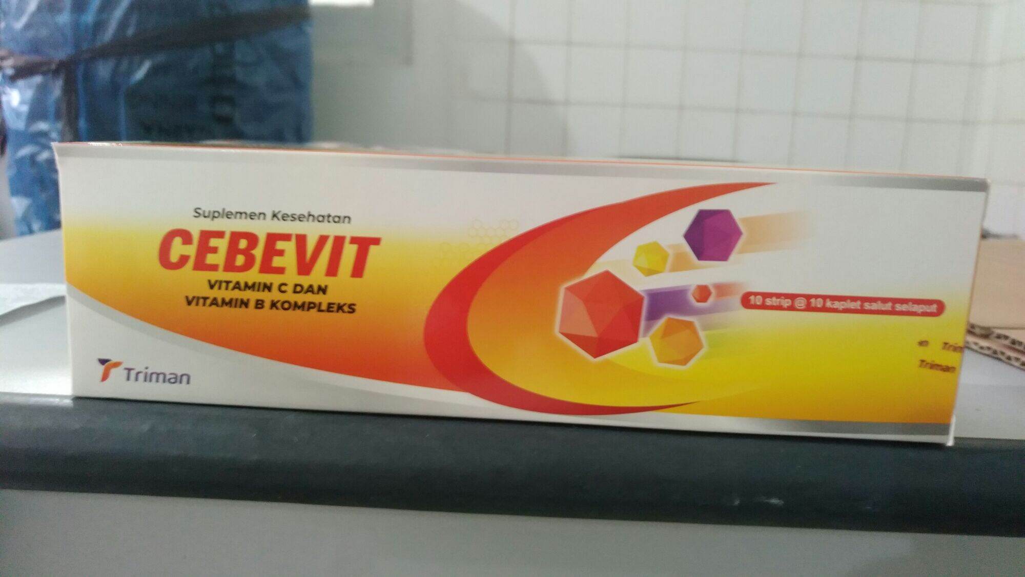 Multivitamin CEBEVIT Vitamin C dan Vitamin B kompleks sebagai vitamin ...
