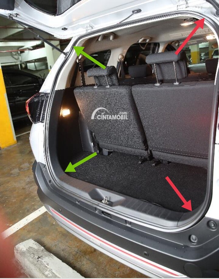 karet body pintu bagasi atau pelindung,peredam mobil Toyota Rush Terios ...