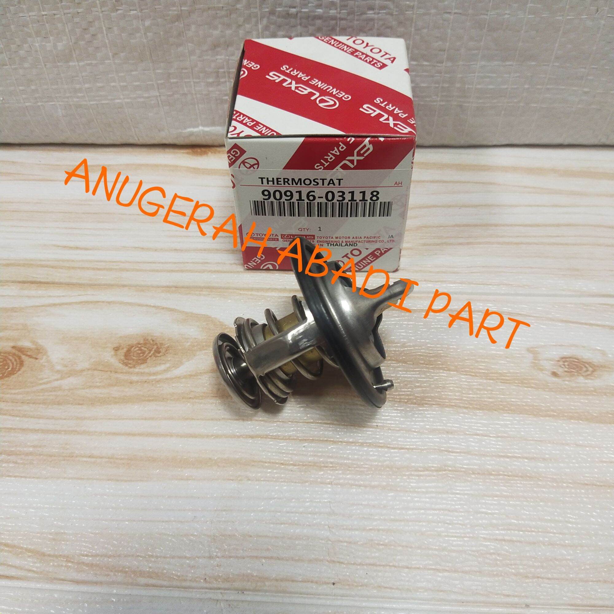 THERMOSTAT TERMOSTAT TOYOTA KIJANG INNOVA DIESEL ORIGINAL 90916-03118 ...