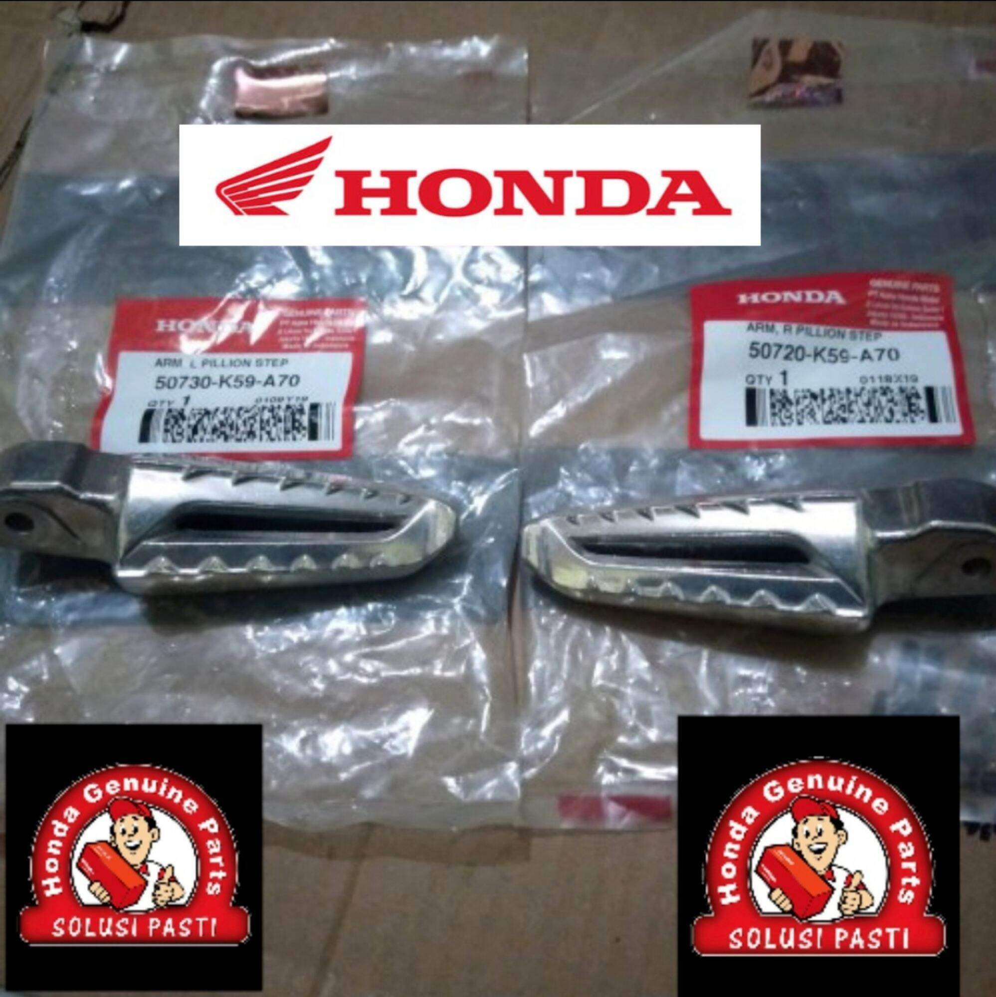 foot step vario 150 new ori asli honda ori ahm harga satuan | Lazada ...