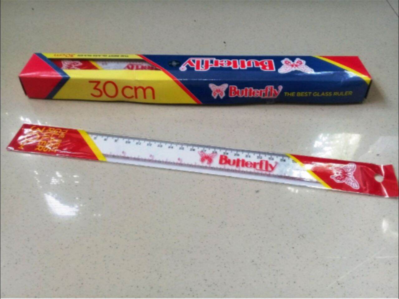 1 Pak Penggaris Plastik 30 cm isi 12 Pcs ( TEBAL ) | Lazada Indonesia