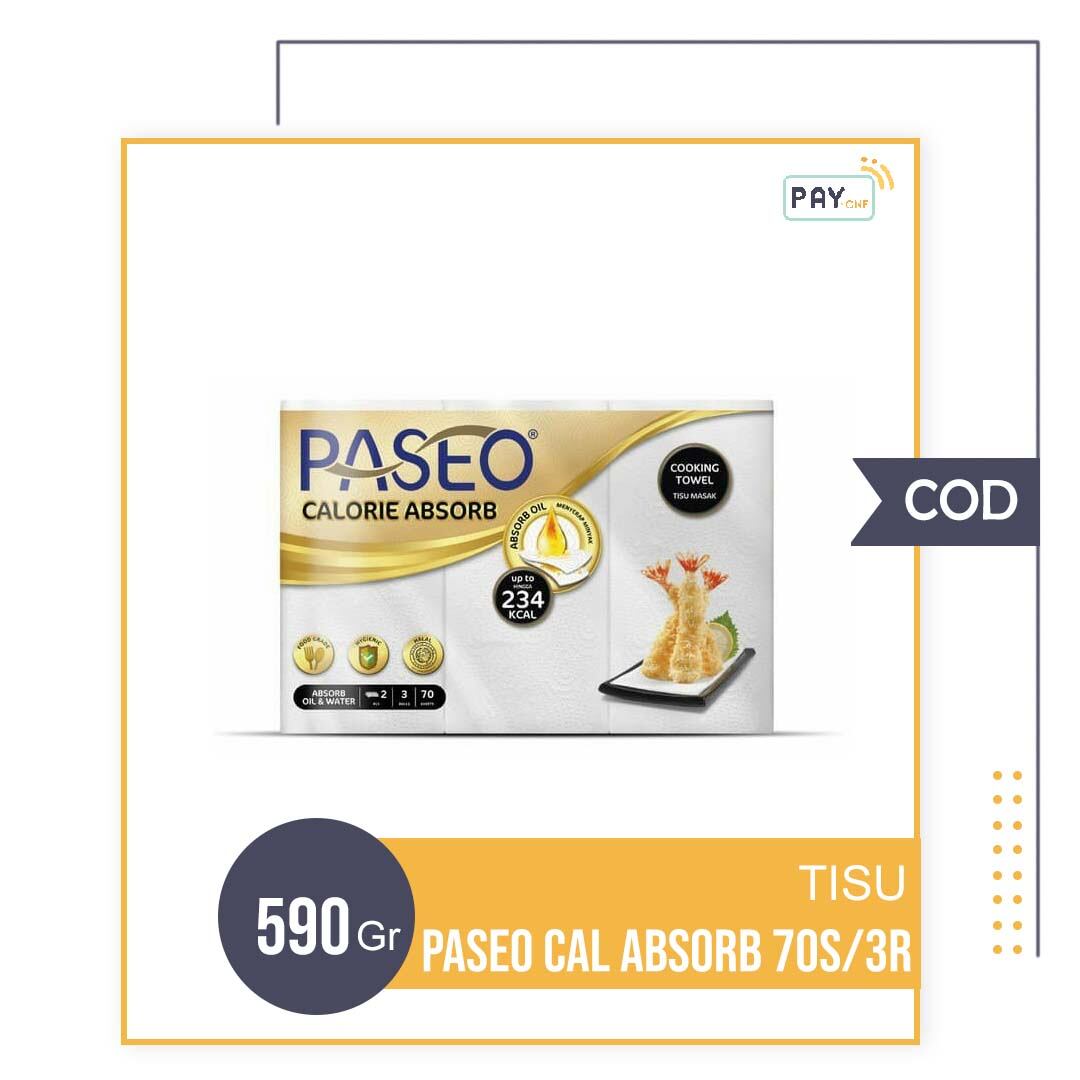 Paseo Food Grade Towel Elegant Tisu Dapur Tissue Cooking 3 Roll ...