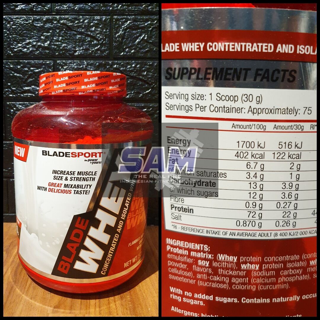 Suplemen Fitness BLADE Whey Protein 5 lb | Lazada Indonesia