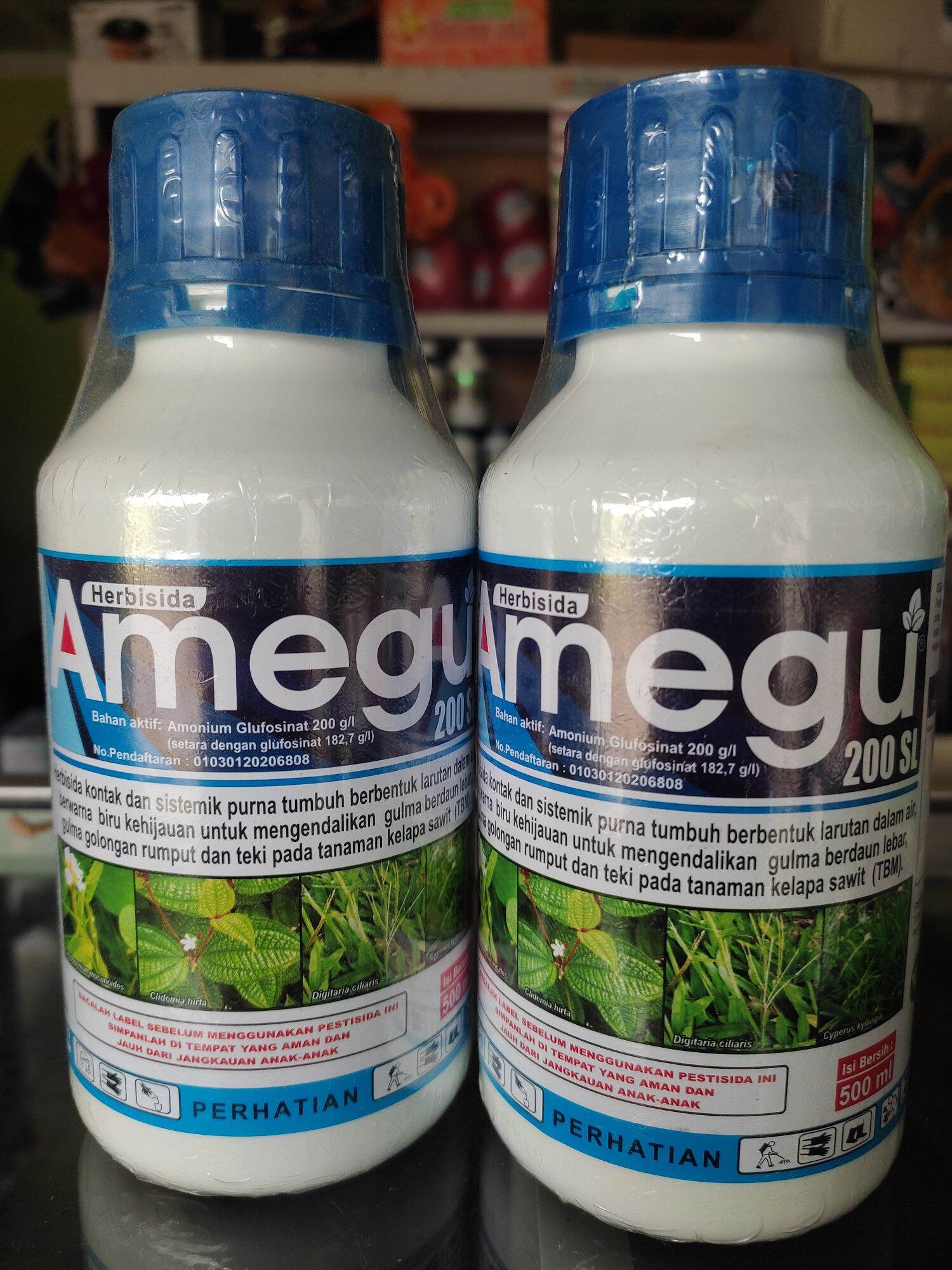 Herbisida Amegu Herbisida kontak dan sistemik 500ml pembasmi semua ...