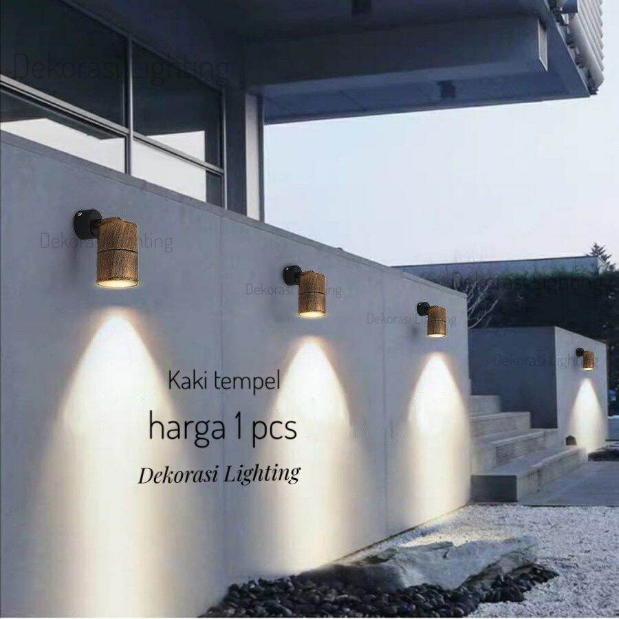 Lampu taman dinding sorot waterproof outdoor plafon tancap spotlight ...
