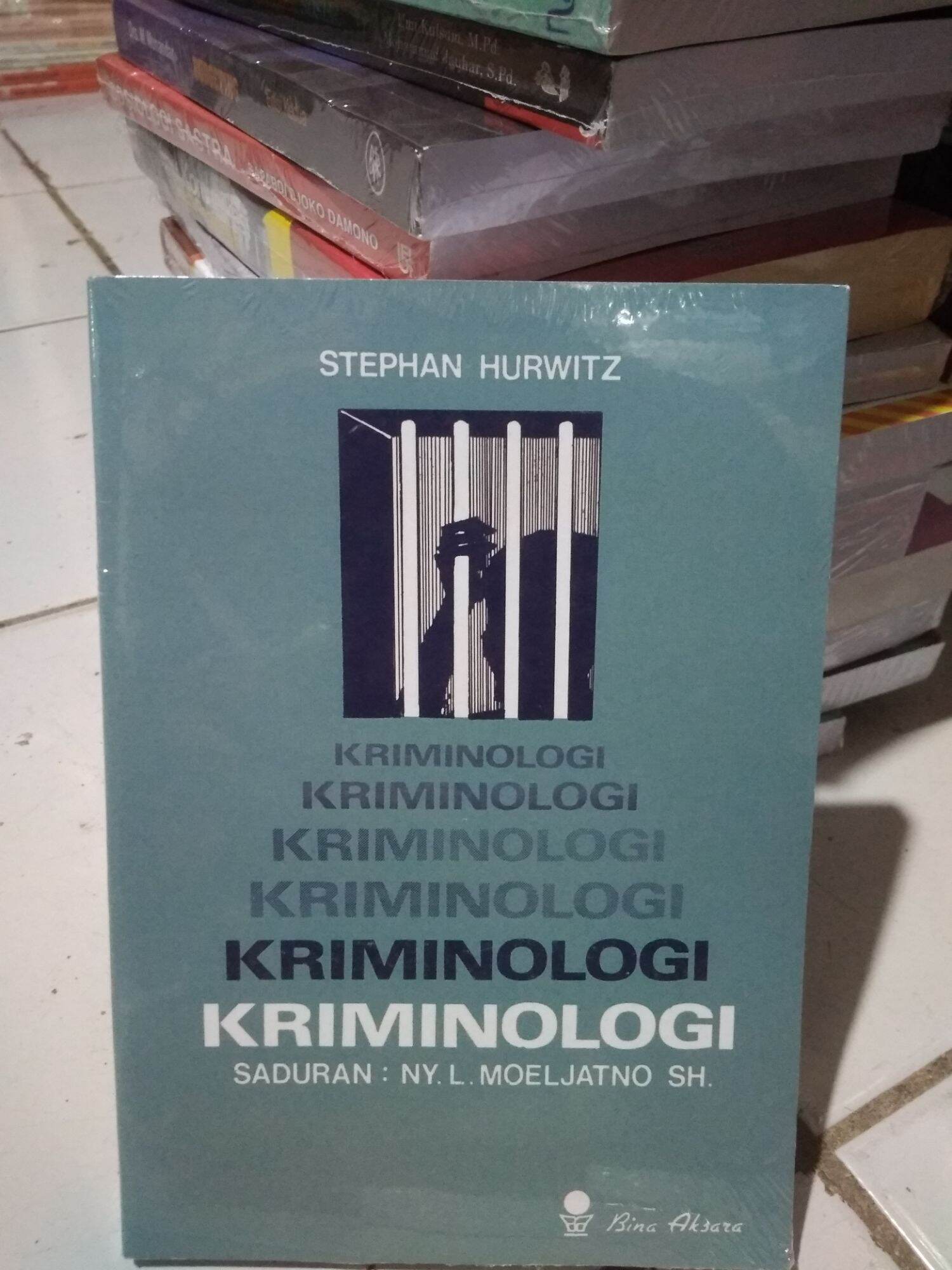 Buku Kriminologi#Stephan Hurwitz | Lazada Indonesia