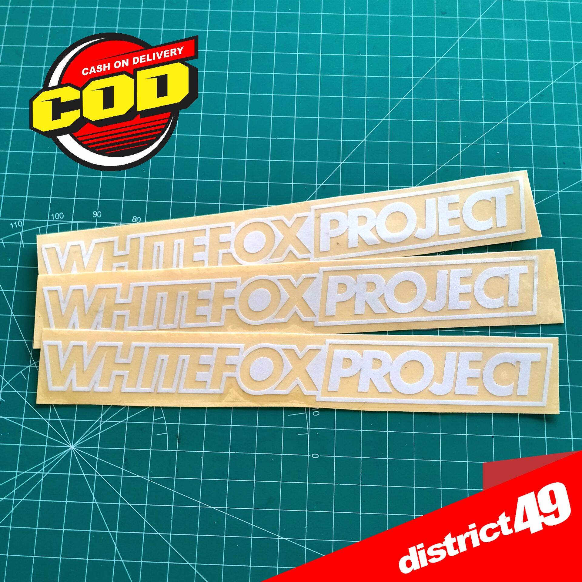 Sticker cutting White fox project - Cutting sticker White fox project ...