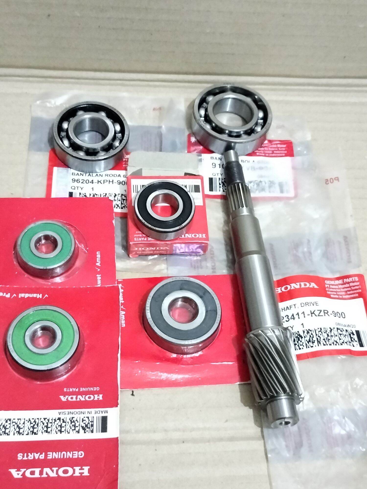 As pully KZR plus bearing rasio gardan set Honda Vario 125 Vario 150 ...