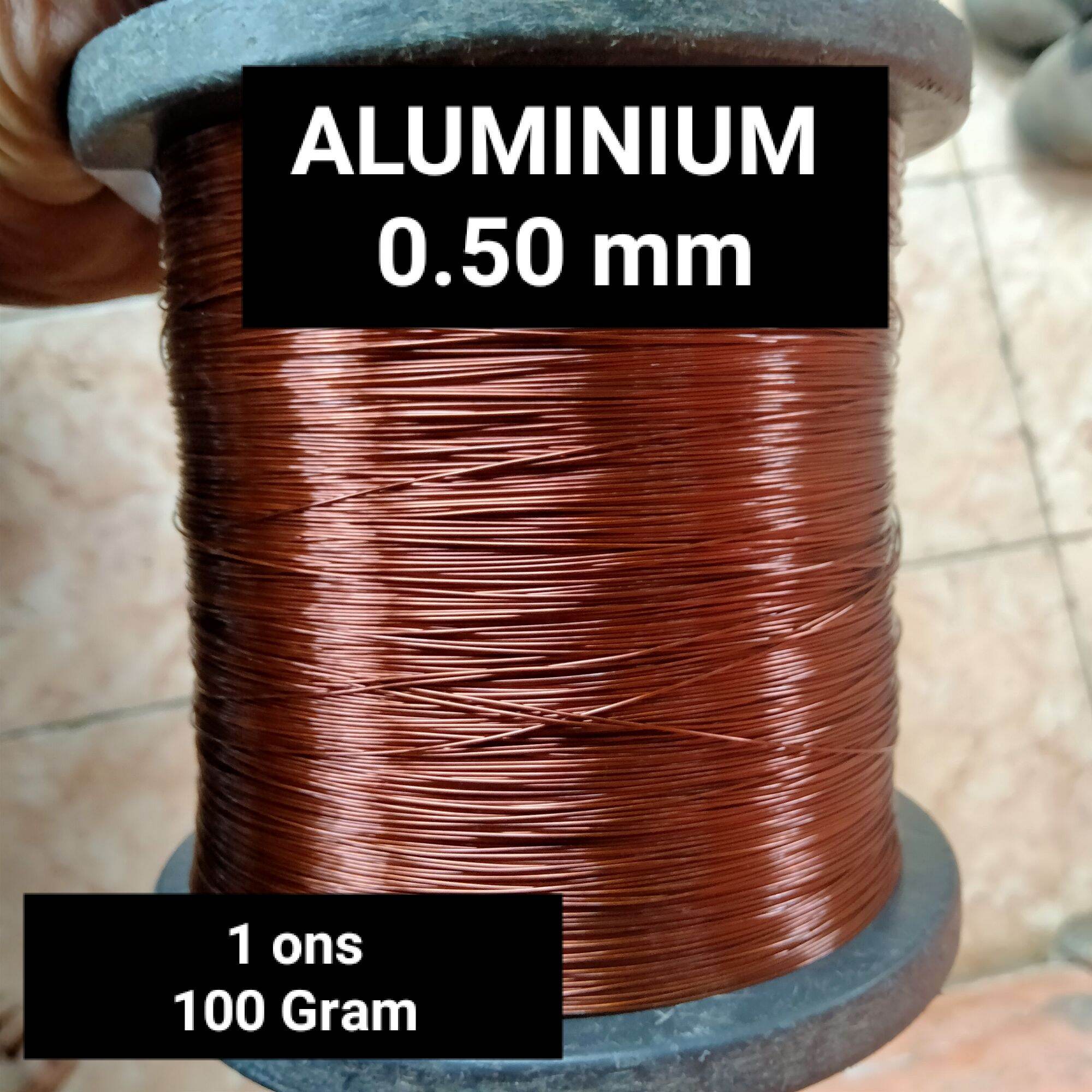 Kawat ALUMINIUM 0 50mm ECERAN Per 1 Ons 100 Gram Lazada Indonesia Kawat ALUMINIUM 0 50mm ECERAN Per 1 Ons 100 Gram Lazada Indonesia