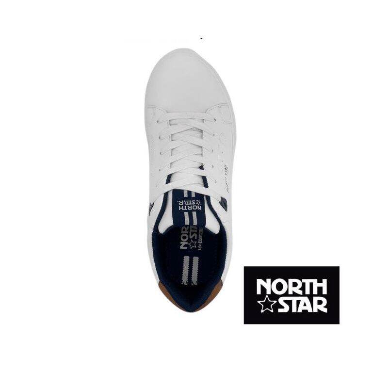 North Star Sepatu Sneaker Pria Tali Afton White | Lazada Indonesia