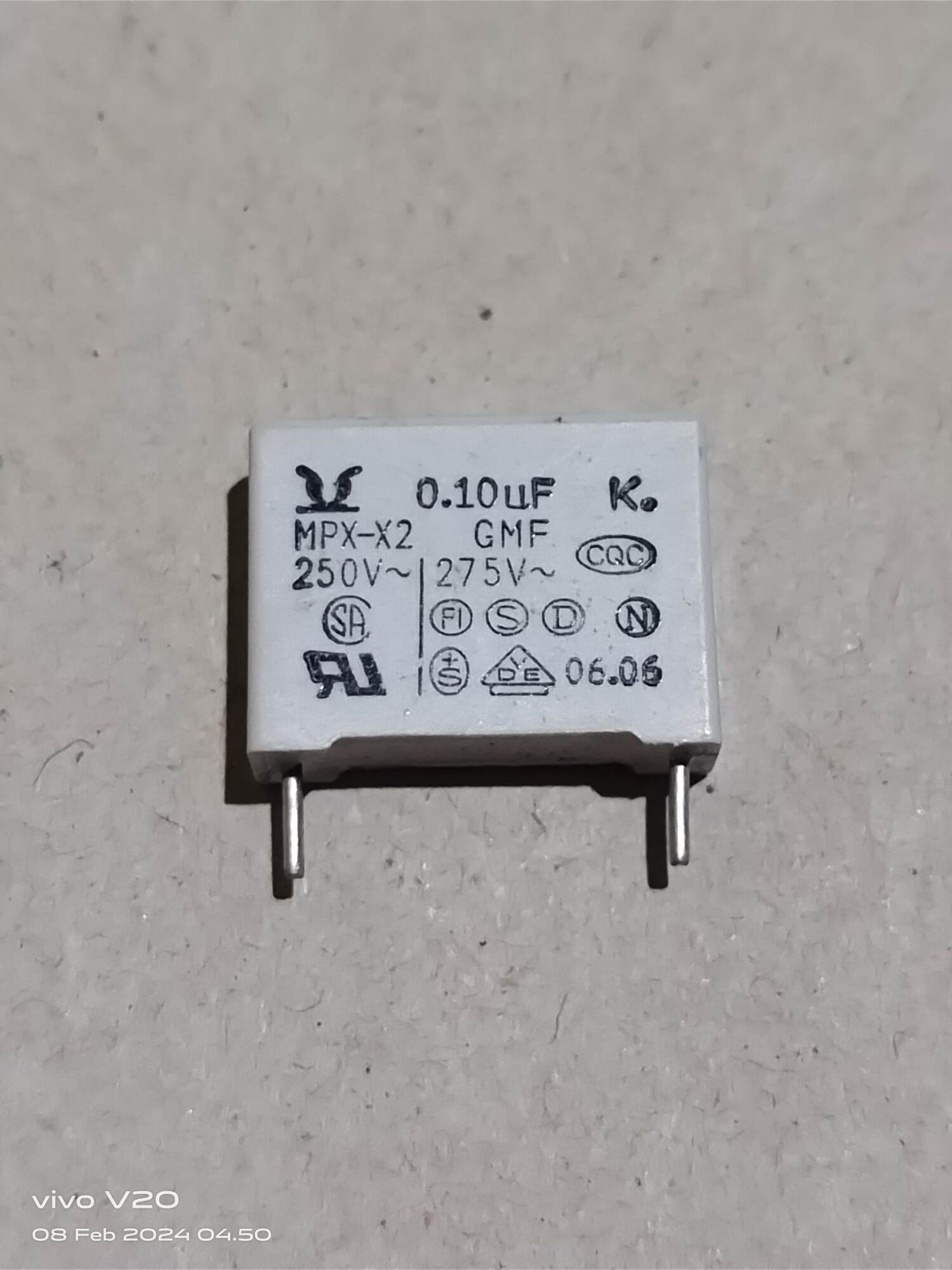 MKP 0,1uf 275v 100n 275v 104 275vac abu-abu kapasitor mkp 100nf 275v | Lazada Indonesia