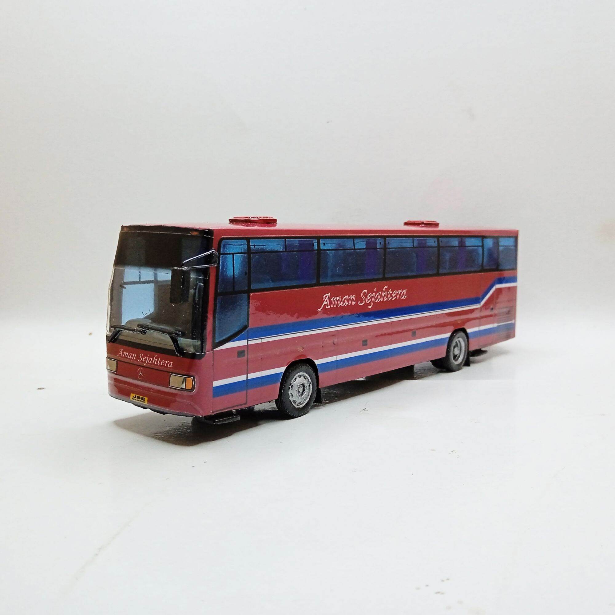 Miniatur bus Aman Sejahtera body Jadul skala 1/64 | Lazada Indonesia