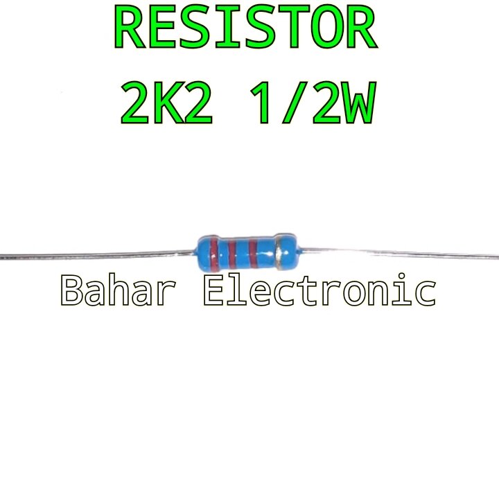 Resistor 2K2 1/2W per 4 biji | Lazada Indonesia