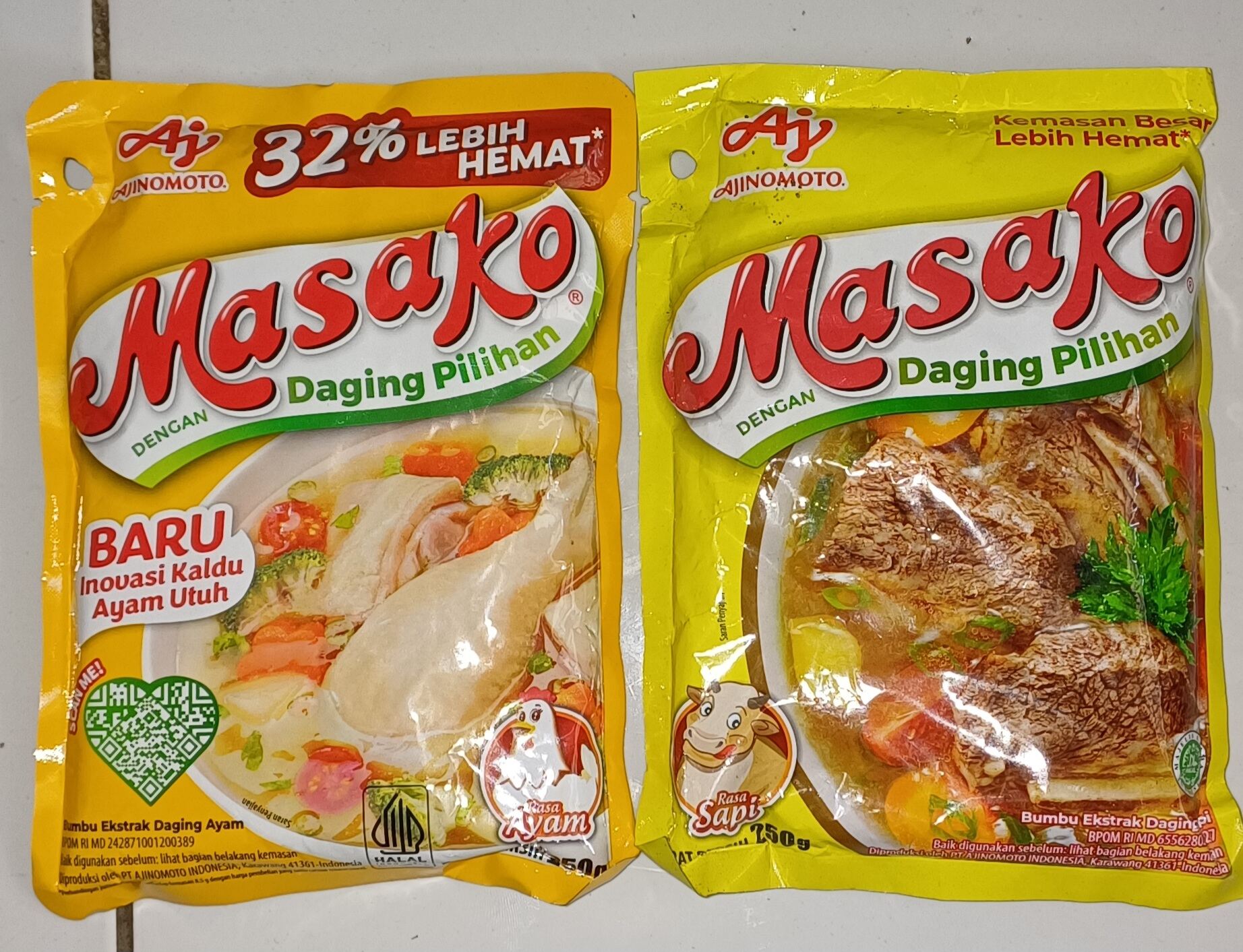 masako ayam dan sapi 250 gram | Lazada Indonesia