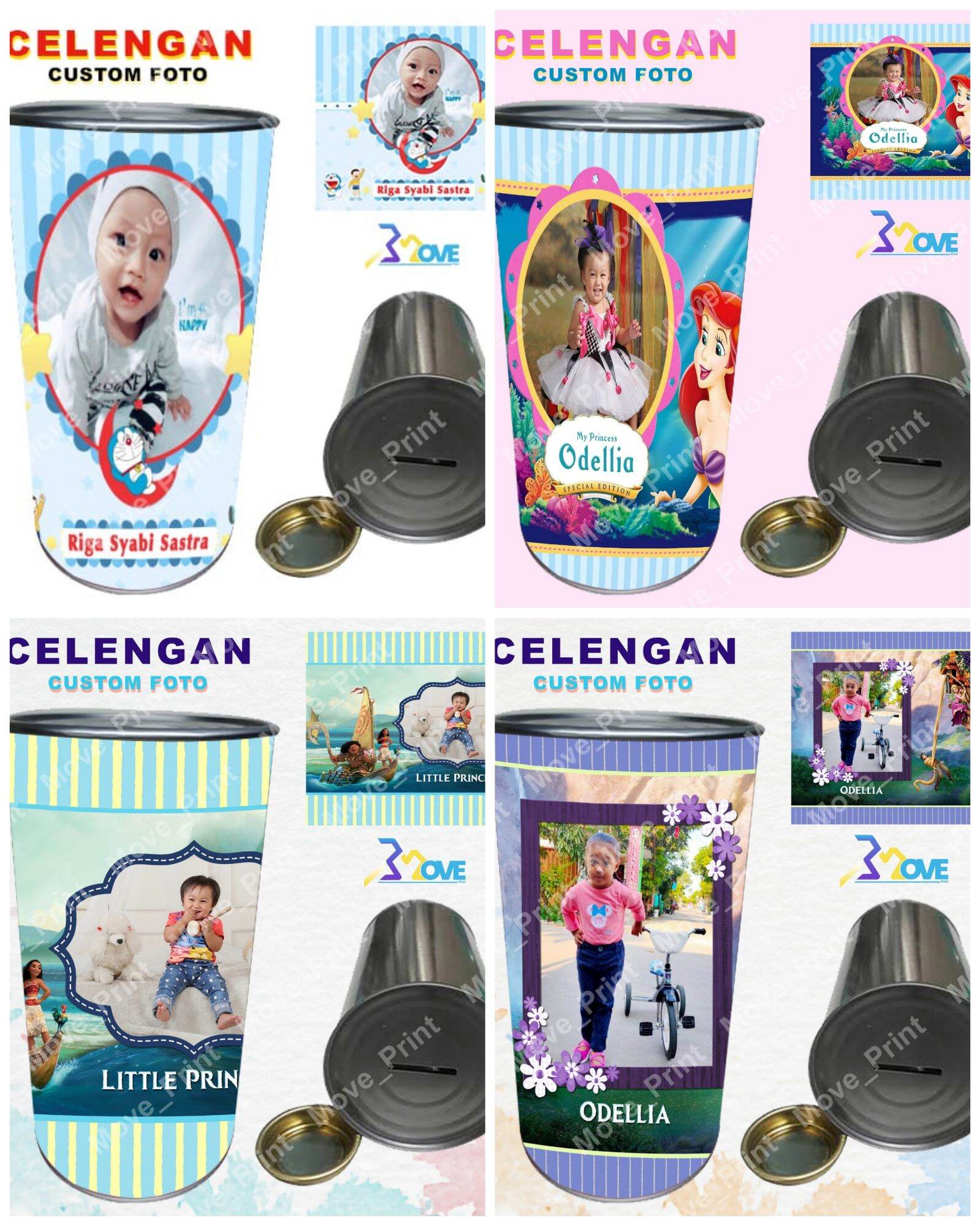 CELENGAN CUSTOM FOTO MAX.2 FOTO BISA REQ DESIGN COCOK UNTUK SOUVENIR ...