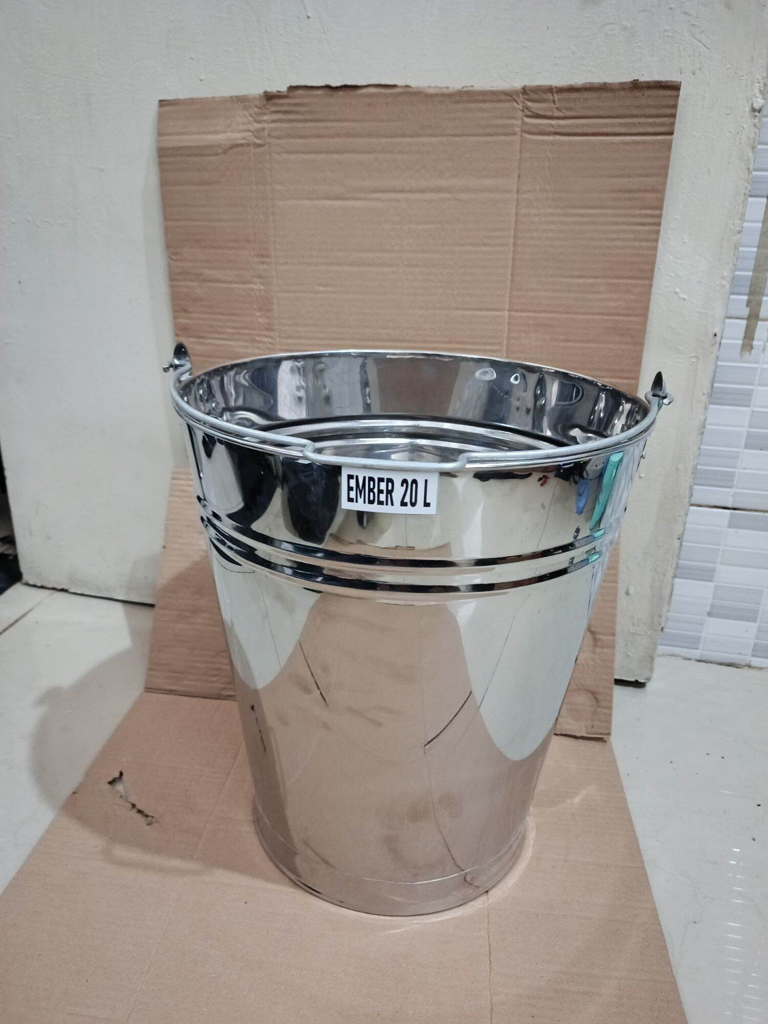 Ember Stainless Tebal Kapasitas - 5 Liter, 10 Liter, 15 Liter, 20 Liter ...