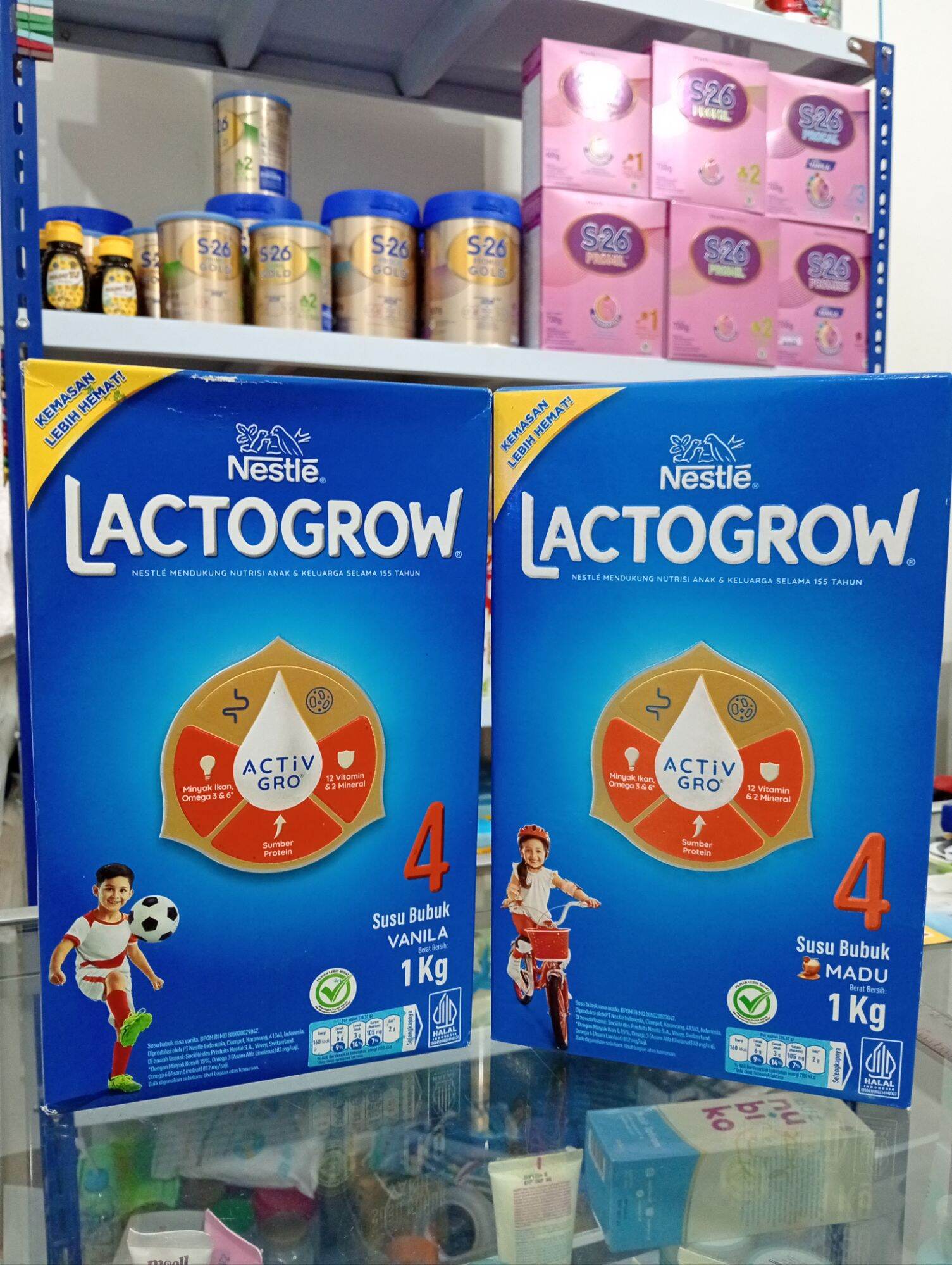 Lactogrow 4 1000gram Vanilla/Madu (ED 2025) | Lazada Indonesia