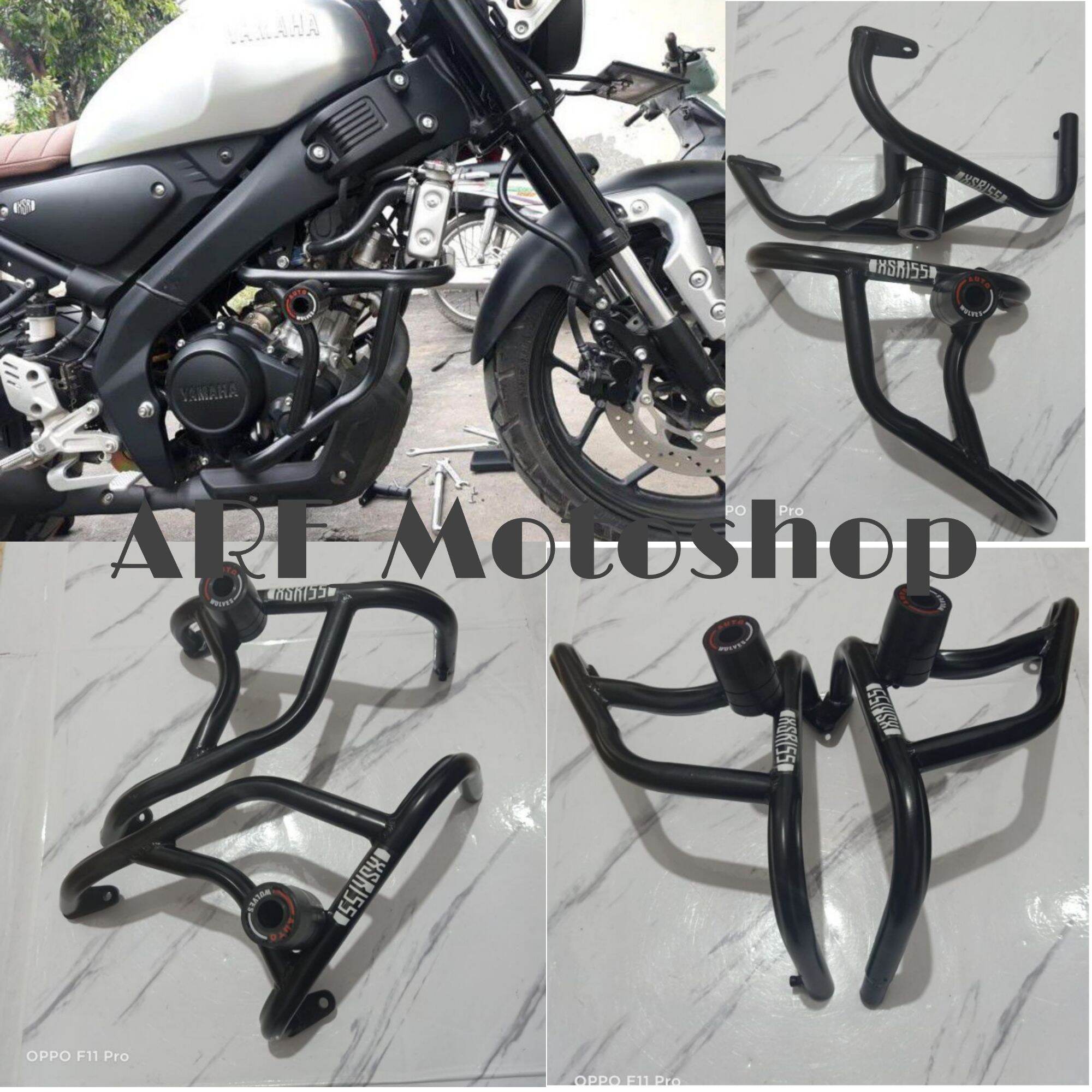 Tubular crashbar yamaha XSR 155, Crashbar yamaha XSR 155 plus jalu ...