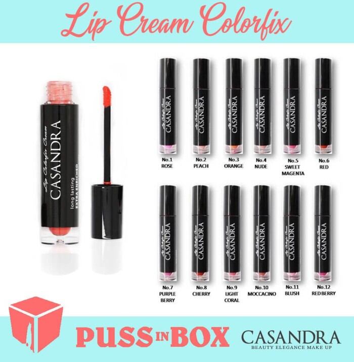 Cassandra lip cream | Lazada Indonesia