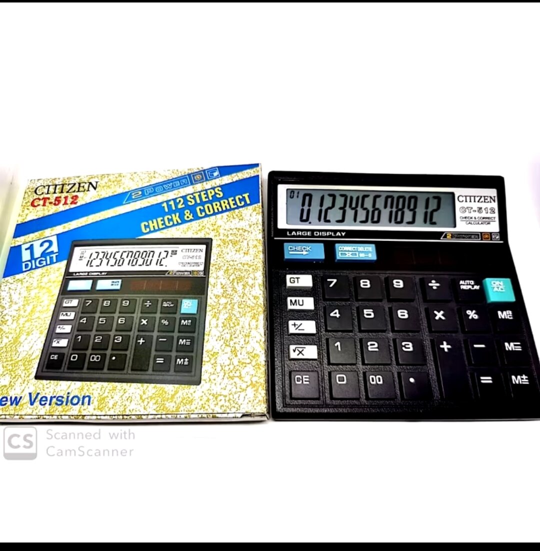 COD kalkulator CT512/Kal 512A Baterai A3 Kalkulator Calculator Kalku ...