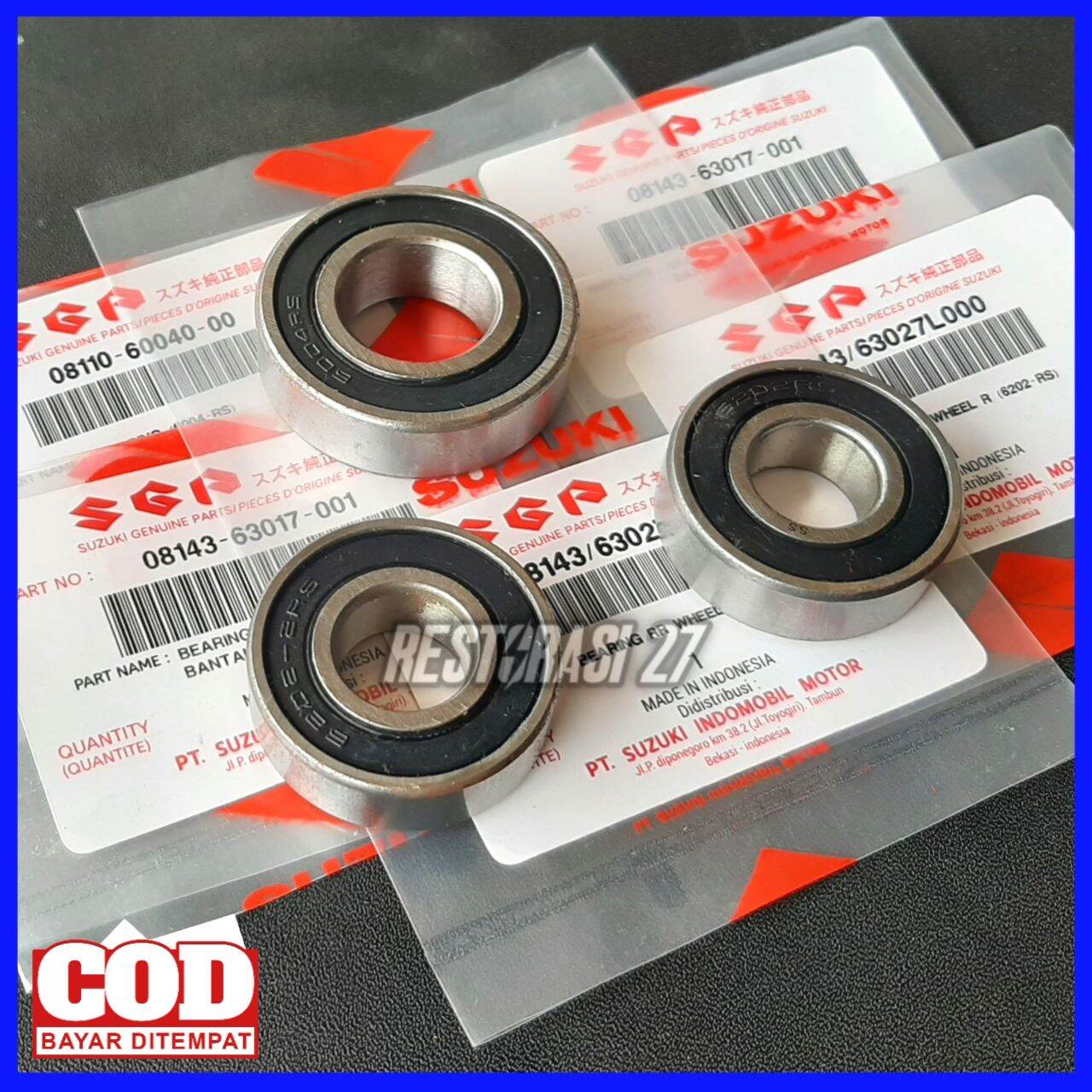 BEARING LAHER RODA SET SUZUKI GSX R 150 GSX S 150 / BEARING LAHER ...
