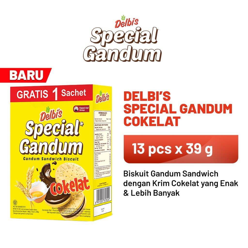 ROMA SARI GANDUM BOX ISI 12 / DELBIS SPESIAL GANDUM ISI 13 SACHET ...