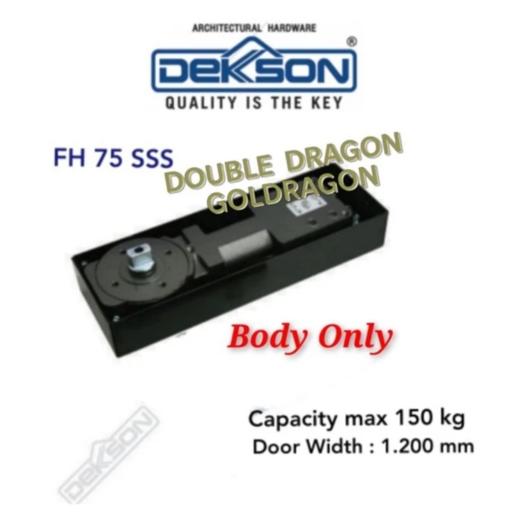 Floor Hinge Dekkson FH 75 SSS Body Only | Lazada Indonesia