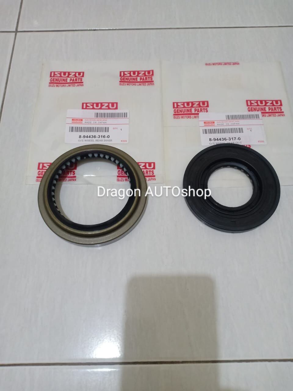 Oil seal roda belakang luar dan dalam nkr66 nkr71 | Lazada Indonesia