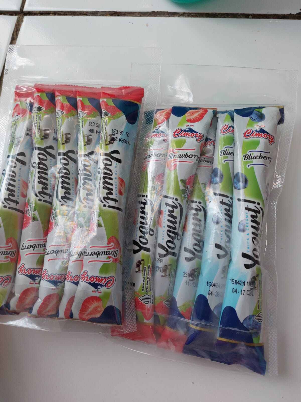 cimory yogurt stick isi 20 bisa di mix atau request | Lazada Indonesia