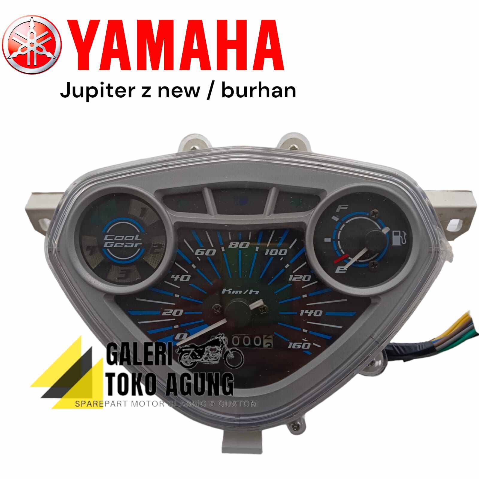 SPEEDOMETER SPEEDO SPIDO METER KILOMETER ASSY KOMPLIT YAMAHA JUPITER Z ...