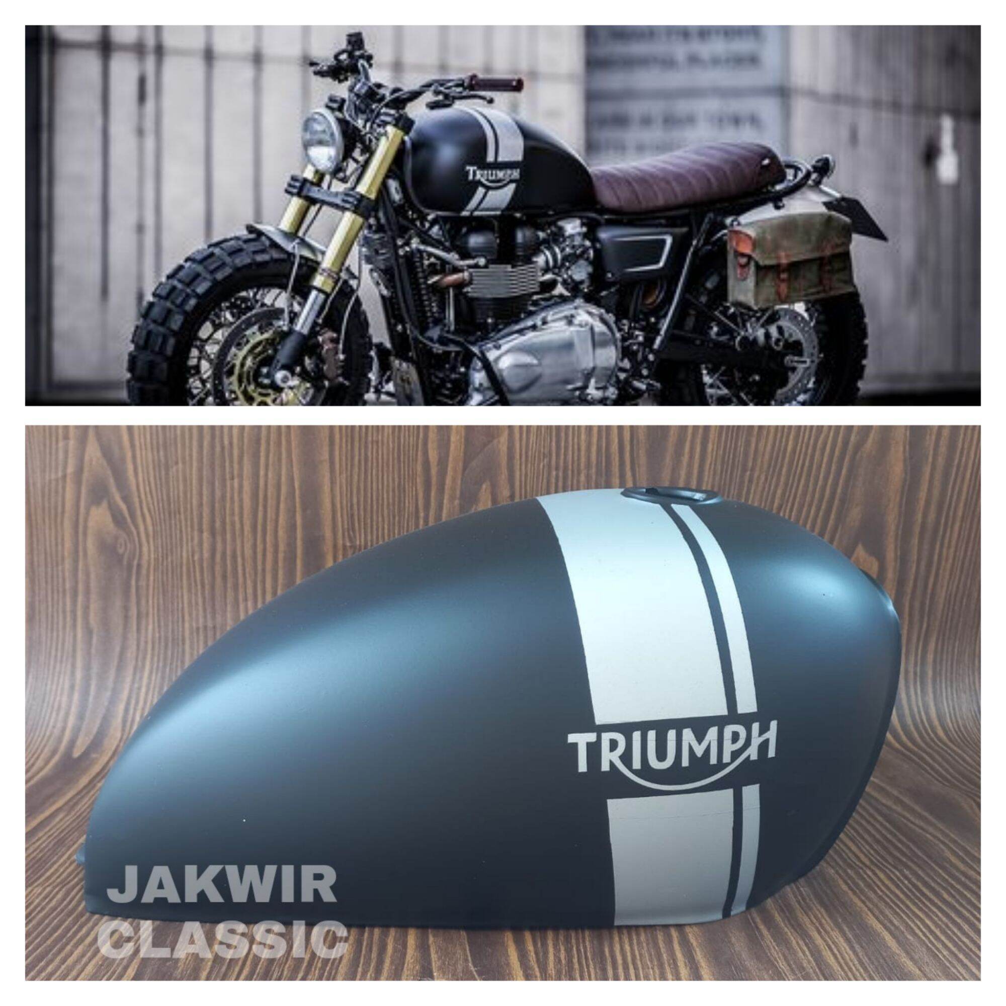 Tangki Triumph Tangki Japstyle Tangki Custom Tangki Triumph polos ...