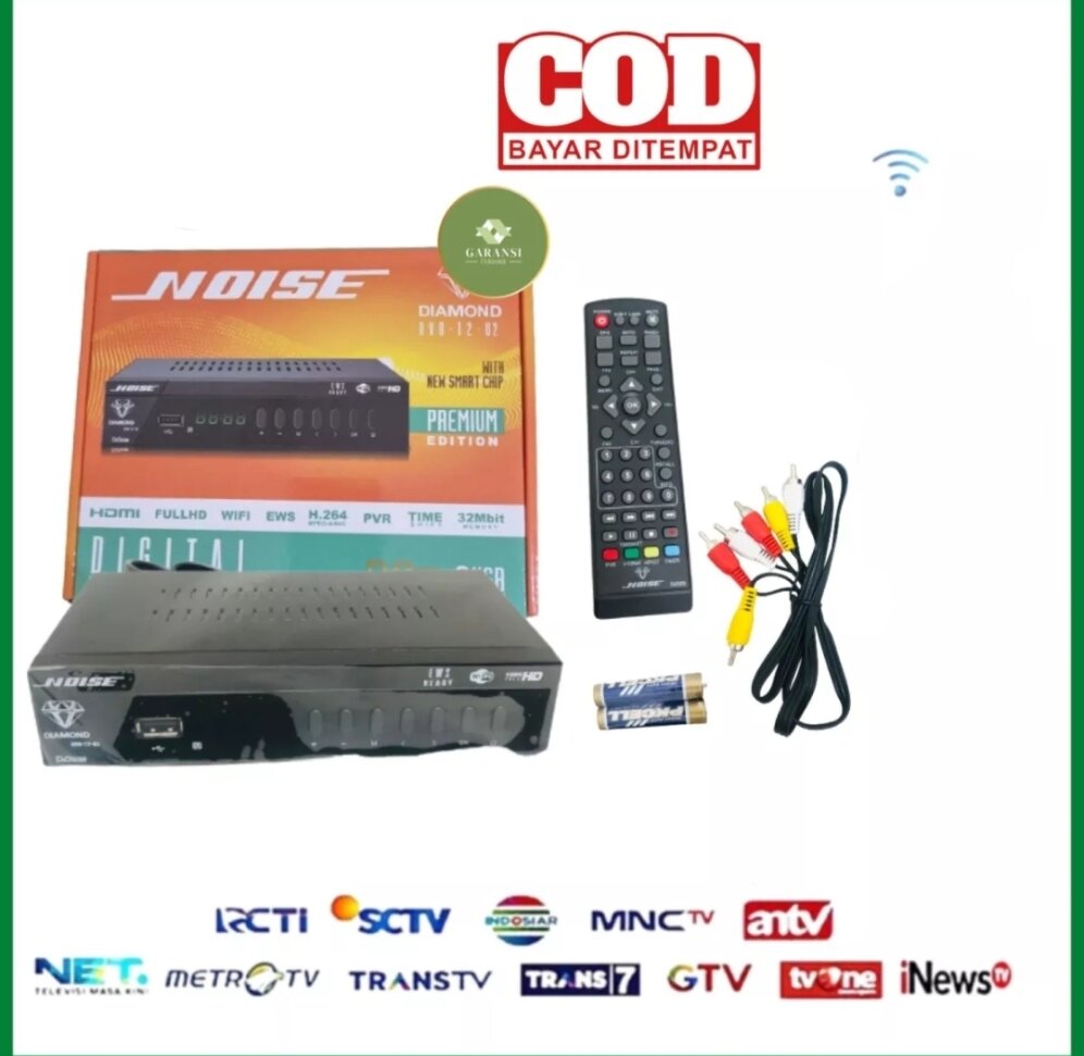 STB Set top box NOISE DVB T2 02 TV digital receiver | Lazada Indonesia