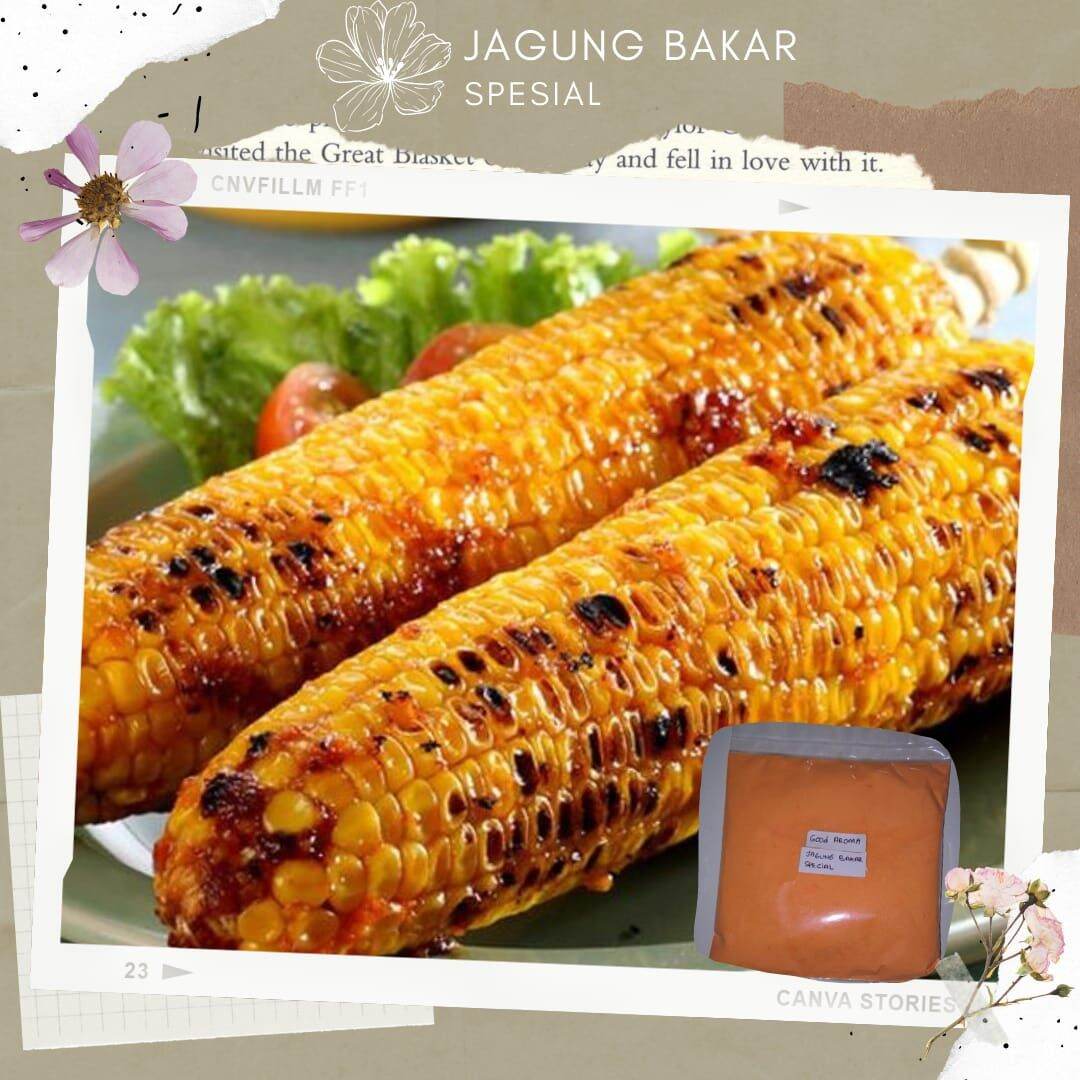 BUMBU JAGUNG BAKAR SPESIAL 100 gram BUBUK TABUR JAGUNG BAKAR SPESIAL ...